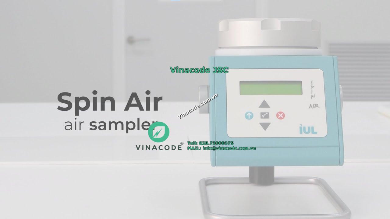 Air Sampler – Air sampling environmental monitoring using Spin Air -IUL ...